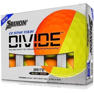 srixon q-star tour divide orange, golf