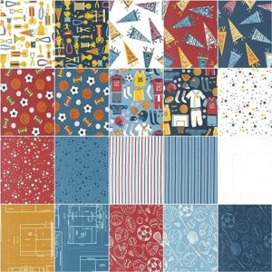 Stacy Iest HSU All Star Jelly Roll 40 2.5-inch Strips Moda Fabrics 20850JR