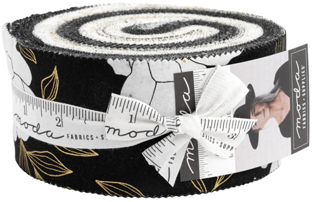 Alli K Design Gilded Jelly Roll 40 2.5-inch Strips Moda Fabrics 11530JR