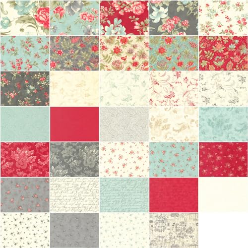 Howard Marcus Collections for a Cause Etchings Jelly Roll 40 2.5-inch Strips Moda Fabrics 44330JR