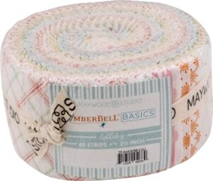 kim christopherson kimberbell basics refreshed lullaby 40 2.5-inch strips jelly roll maywood studio