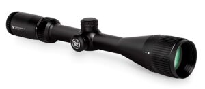 vortex optics crossfire ii 6-18x44 adjustable objective, second focal plane, 1-inch tube riflescopes - v-plex reticle