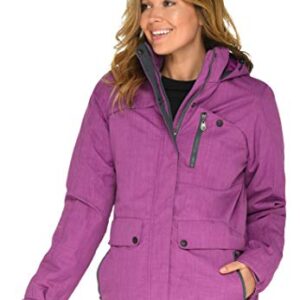 Arctix Women's Daybreak Insulated Jacket, Amethyst Melange, 2X