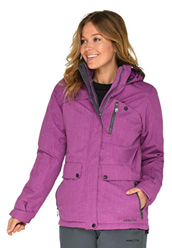 Arctix Women's Daybreak Insulated Jacket, Amethyst Melange, 2X