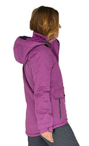 Arctix Women's Daybreak Insulated Jacket, Amethyst Melange, 2X