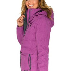 Arctix Women's Daybreak Insulated Jacket, Amethyst Melange, 2X