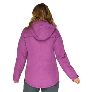 Arctix Women's Daybreak Insulated Jacket, Amethyst Melange, 2X