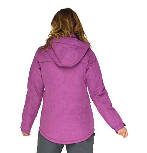 Arctix Women's Daybreak Insulated Jacket, Amethyst Melange, 2X