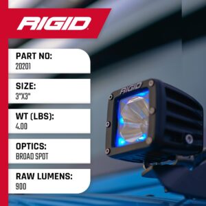 RIGID INDUSTRIES Radiance Pod Blue Backlight (2 pack) For Automotive