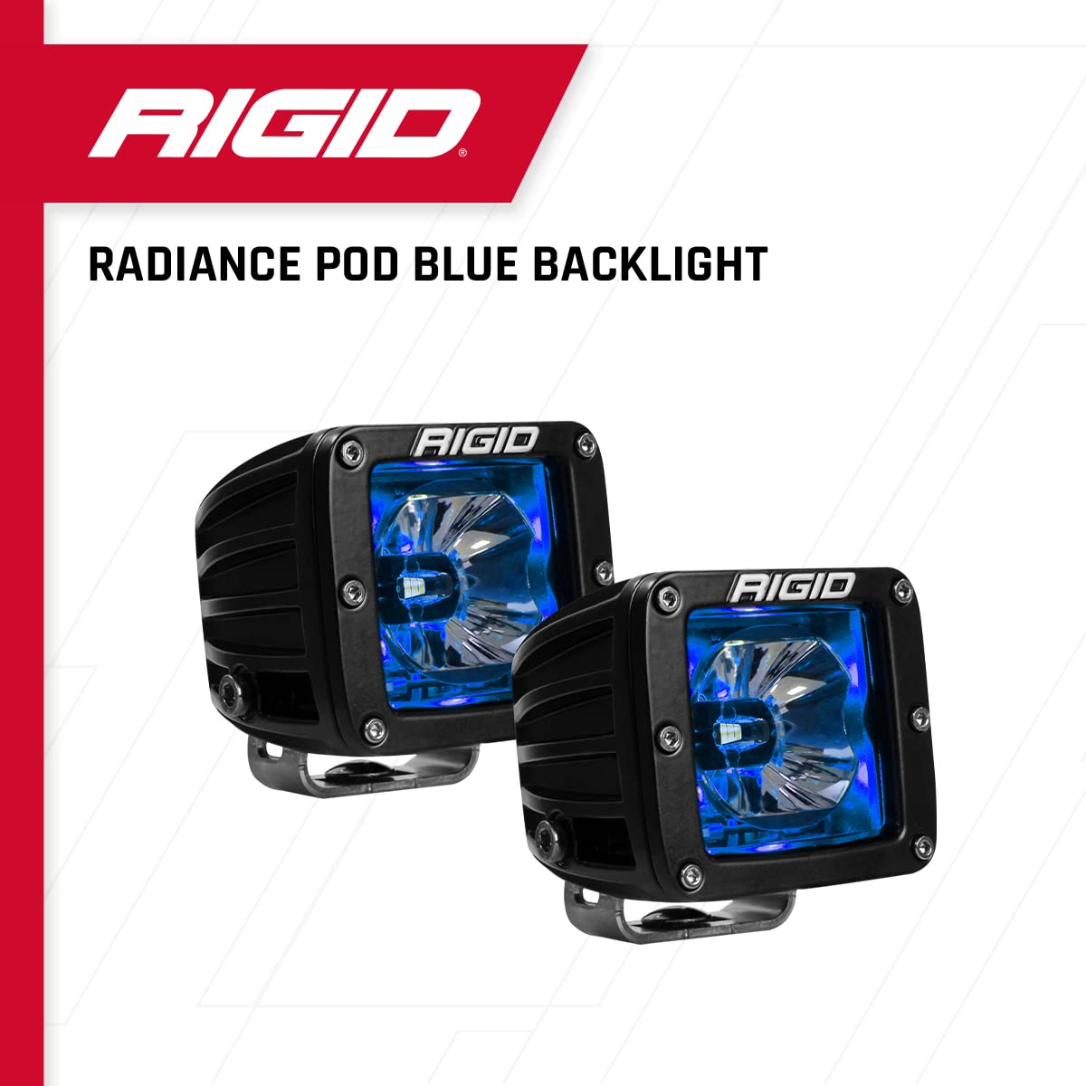 RIGID INDUSTRIES Radiance Pod Blue Backlight (2 pack) For Automotive