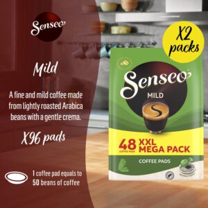 Senseo Mild Roast Coffee Pods 96-count Pads - 2 X 48 Pack