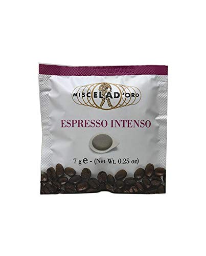 Miscela D'Oro Espresso Intenso (Single) - Two Boxes x 150 Espresso Pods - 300 Pods