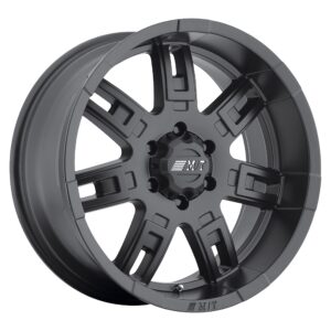 Mickey Thompson Sidebiter II Wheel with Satin Black Finish (16x8"/6x5.5") 0 millimeters offset