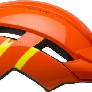 BELL Sidetrack II MIPS Youth Bike Helmet - Strike Gloss Orange/Yellow (2023), Universal Child (47-54 cm)