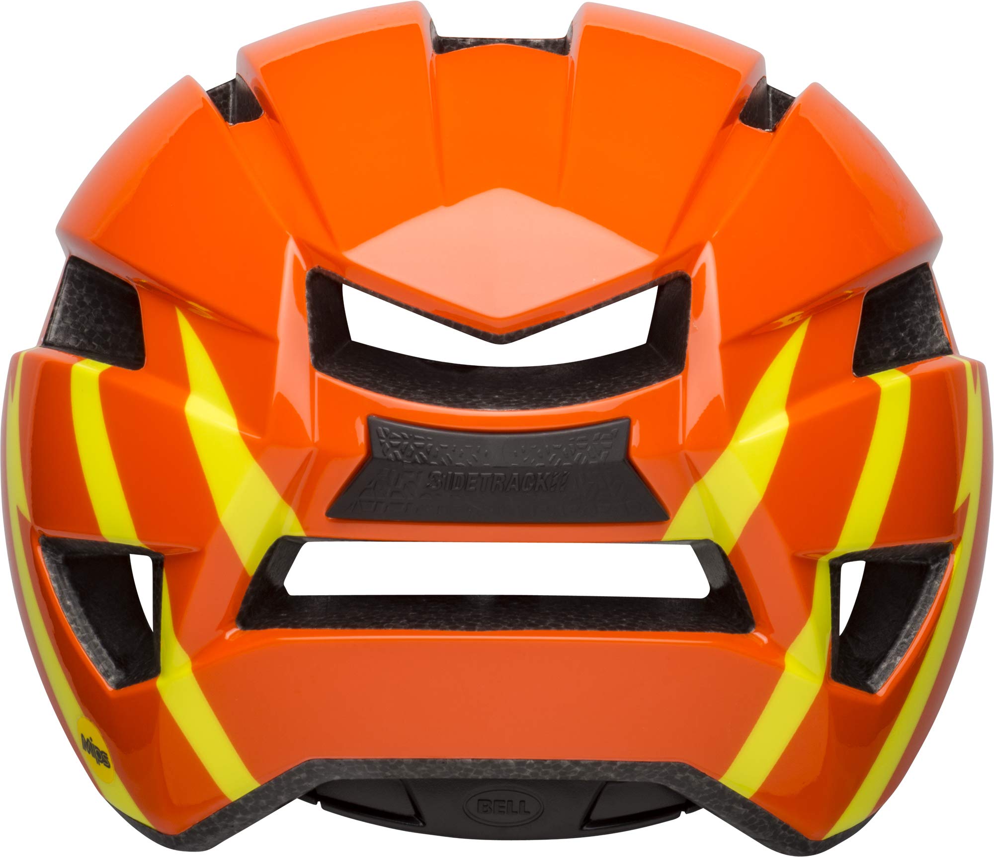 BELL Sidetrack II MIPS Youth Bike Helmet - Strike Gloss Orange/Yellow (2023), Universal Child (47-54 cm)