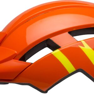 BELL Sidetrack II MIPS Youth Bike Helmet - Strike Gloss Orange/Yellow (2023), Universal Child (47-54 cm)