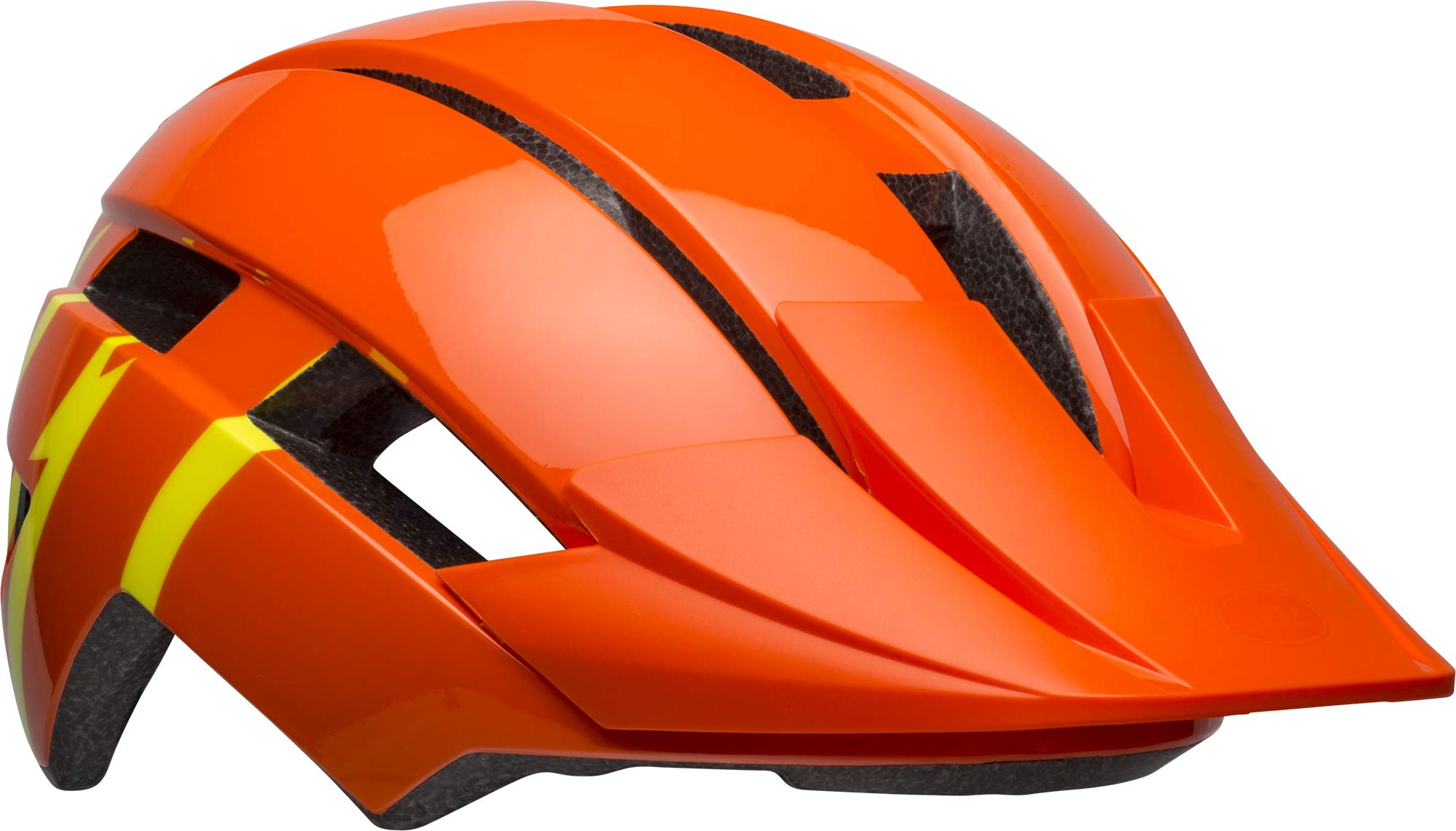 BELL Sidetrack II MIPS Youth Bike Helmet - Strike Gloss Orange/Yellow (2023), Universal Child (47-54 cm)