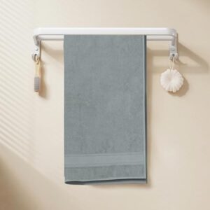 Magshion Extra Large Cotton Bath Sheet for Bathroom Adults Oversized Quick-Dry Bath Sheet Towels Set of 2,Gray