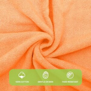 Magshion Extra Large Cotton Bath Sheet for Bathroom Adults Oversized Quick-Dry Bath Sheet Towel, Peach