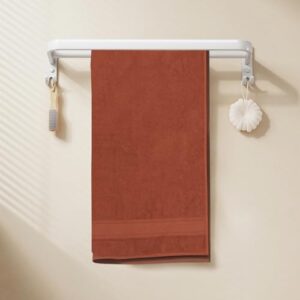 Magshion Extra Large Cotton Bath Sheet for Bathroom Adults Oversized Quick-Dry Bath Sheet Towels Set of 2,Rust