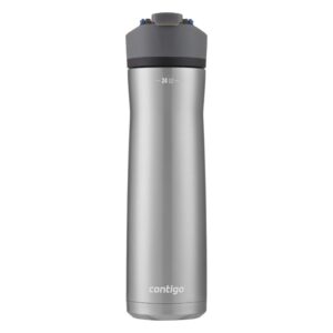 contigo cortland chill 2.0 stainless steel vacuum-insulated water bottle with spill-proof lid