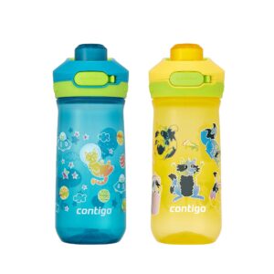 contigo jessie kids water bottle with leak-proof lid