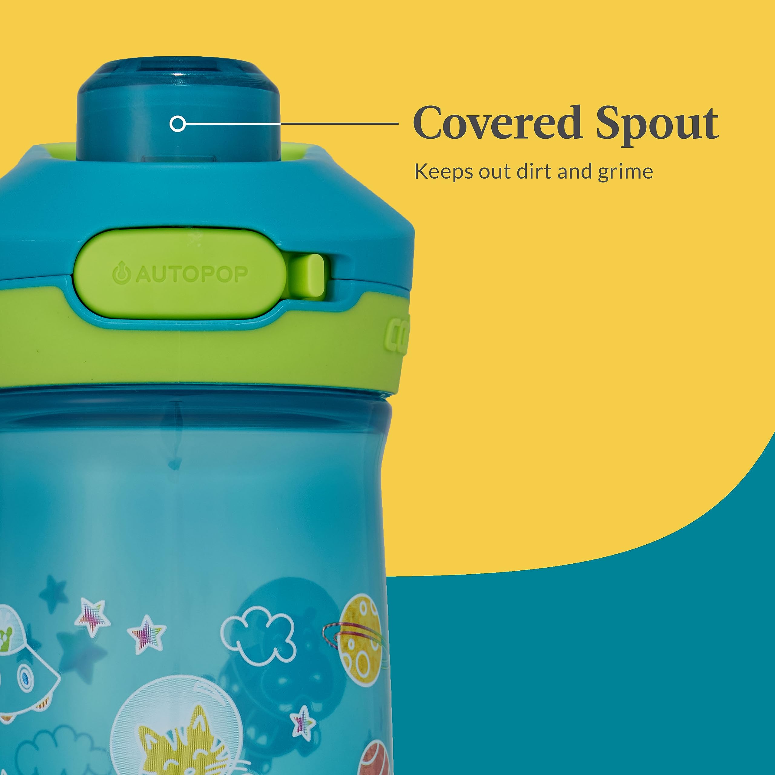 Contigo Jessie Kids Water Bottle with Leak-Proof Lid