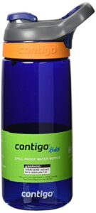 contigo autoseal courtney kids & tweens water bottle, 20 oz., oxford blue