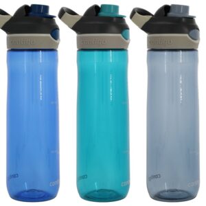 Contigo, Monaco/Scuba/Stormy Weather, 3-Pack AUTOSPOUT Water Bottles, 24oz