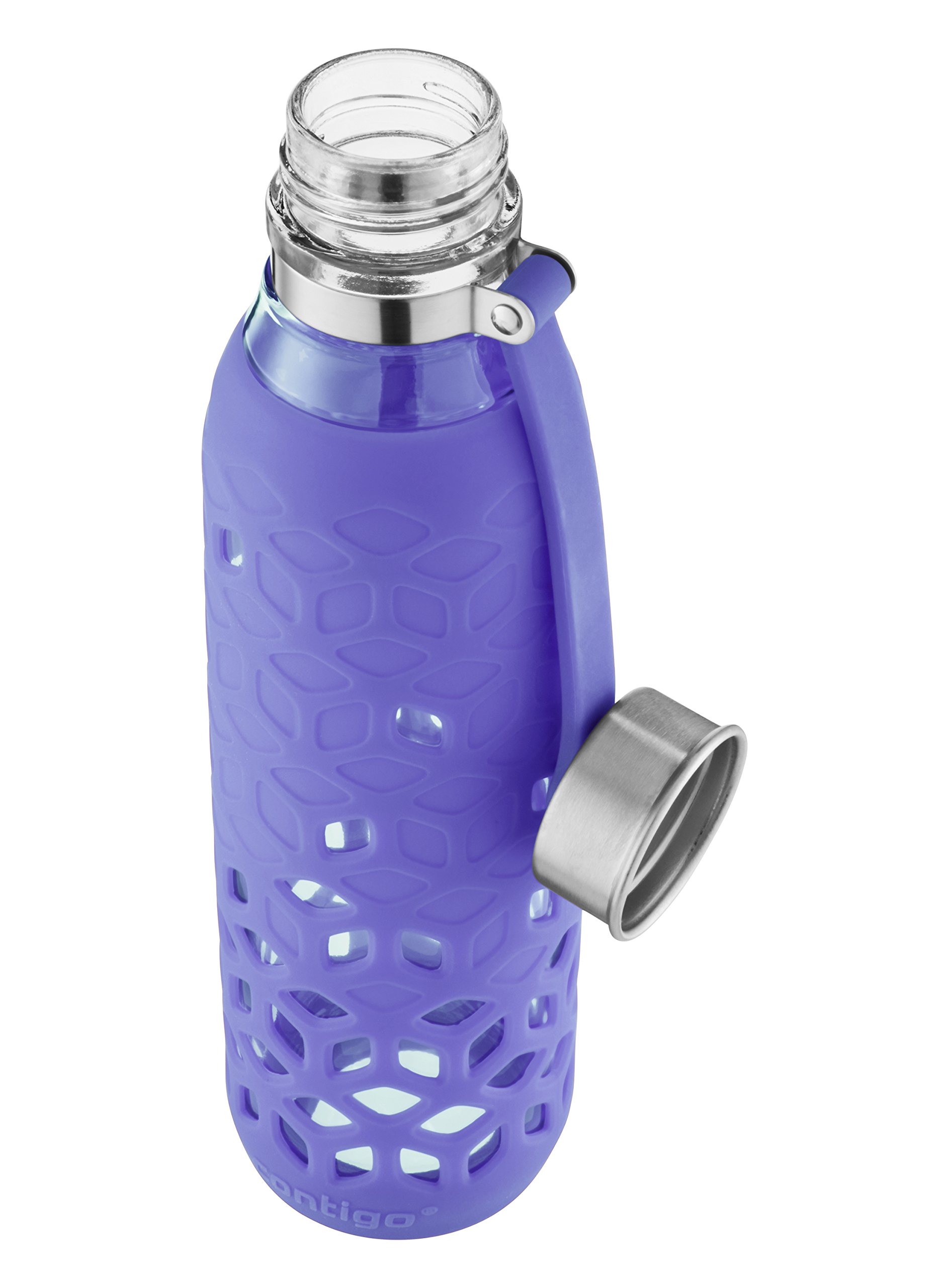 Contigo Purity Glass Water Bottle, 20 oz