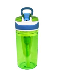 contigo kids 2 and 1 snack hero kids tumbler and snack cup- 13 oz (green)