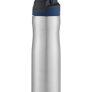 Contigo Steel Water Bottle, 24 oz, SS Monaco