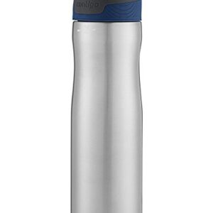 Contigo Steel Water Bottle, 24 oz, SS Monaco