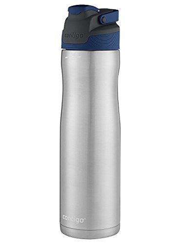 Contigo Steel Water Bottle, 24 oz, SS Monaco