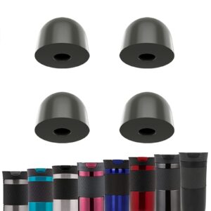 bosorio 4 pack rubber stoppers compatible with contigo snapseal travel mug 16oz & 20oz, lids replacement seal part, replacement silicone seal for contigo coffee travel tumbler