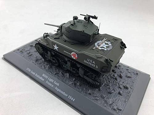 FloZ M5A1 Light Tank 37TH Tank Battalion France-September 1944 1/43 DIECAST Model Tank