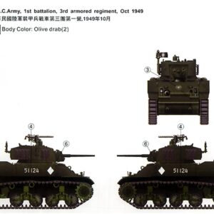 AFV Club Models 1/35 M5A1 Stuart Light Tank Bear of Jinmen" (Limited Edition)"