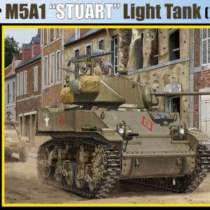 CLH16006 1:16 Classy Hobby M5A1 Stuart Late [Model Building KIT]