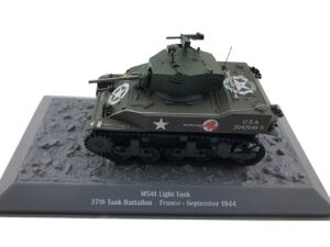 sy-heat alloy tank model, military tank model m5a1 light tank 37th tank battalion memorial 1/43 simulation decoration commemorative