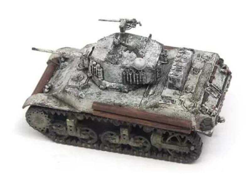 FloZ for S-Model US M5A1 Stuart Light Tank Snow Coating 1/72 Tank Pre-Built Model