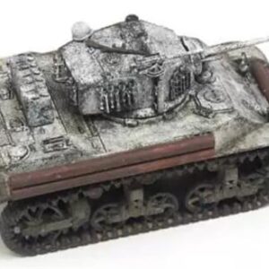 FloZ for S-Model US M5A1 Stuart Light Tank Snow Coating 1/72 Tank Pre-Built Model