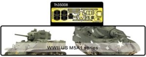 afv club 1:35 wwii us m5a1 touch #th35008