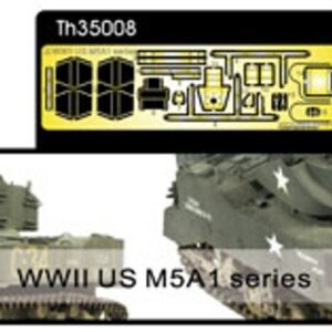 AFV Club 1:35 WWII US M5A1 Touch #TH35008