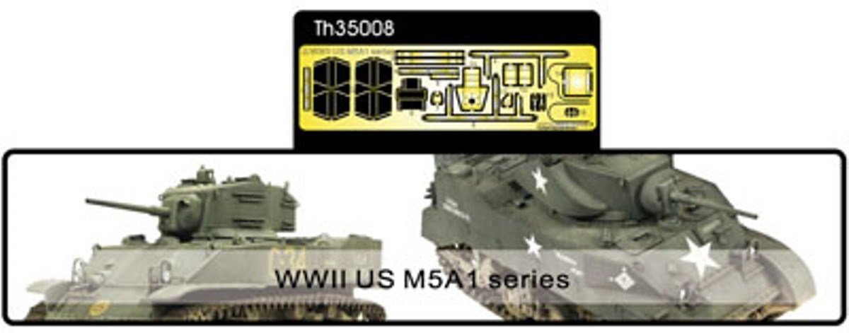 AFV Club 1:35 WWII US M5A1 Touch #TH35008