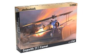 eduard edu82173 1:48 sopwith 2f.1 camel profipack [model building kit]