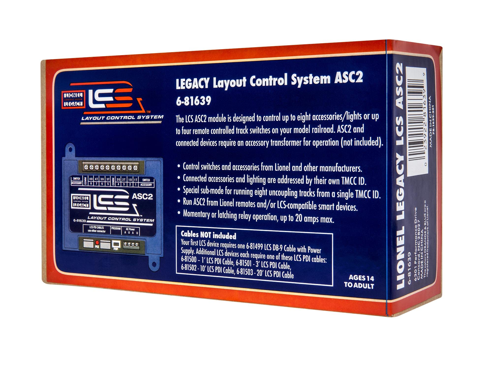 LCS Accessory Switch Controller 2 (ASC2)