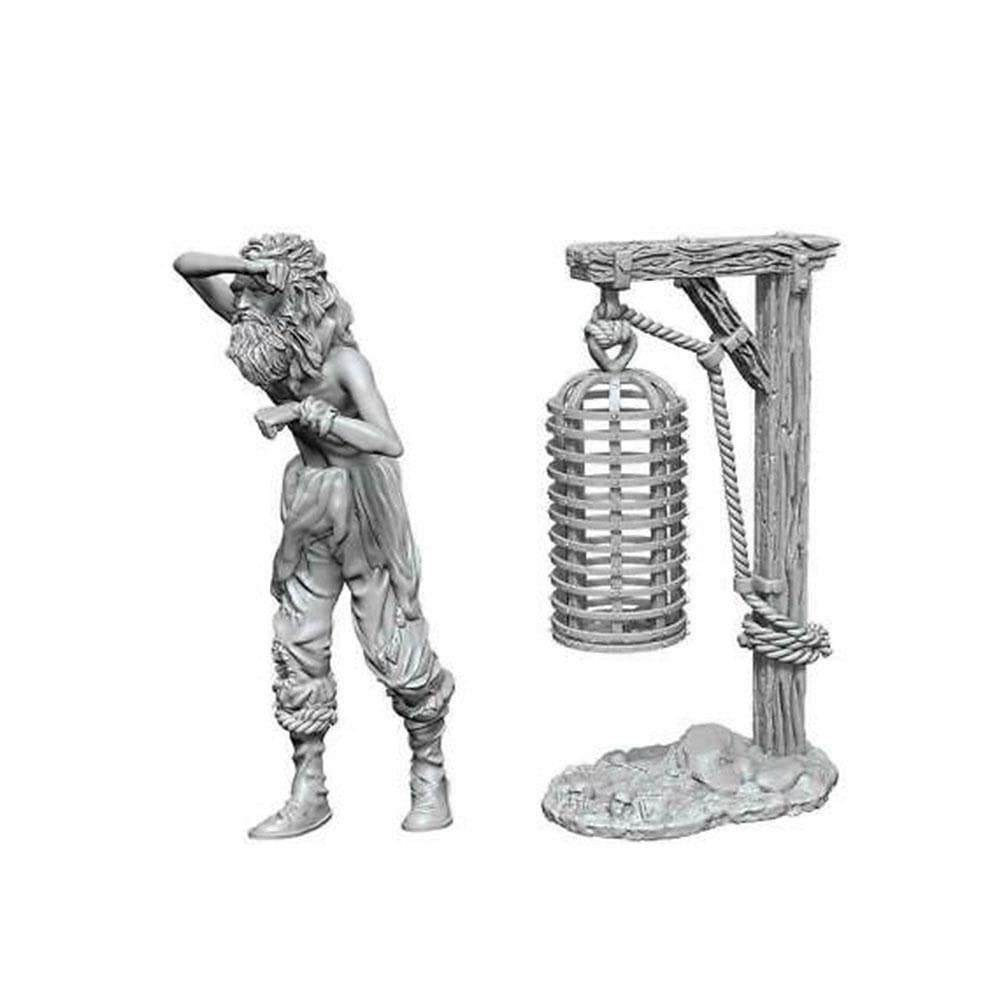 WizKids Deep Cuts Unpainted Miniatures Terrain: Wave 10: Hanging Cage