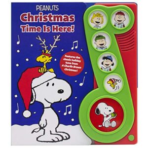 peanuts - christmas time is here! charlie brown sound book - pi kids (play-a-song)