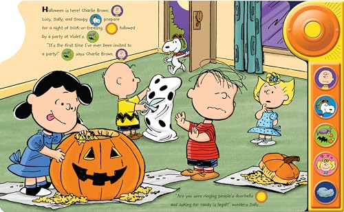 Peanuts - It's the Great Pumpkin, Charlie Brown - Doorbell Sound Book - PI Kids