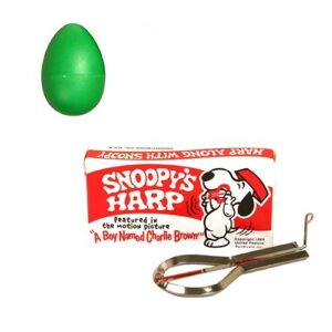 musical toys christmas stocking stuffer - snoopy jaw harp pack